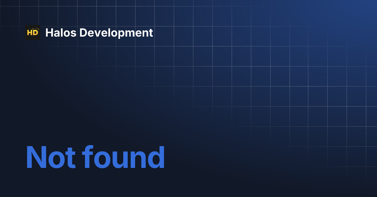 Welcome Module | Halos Development